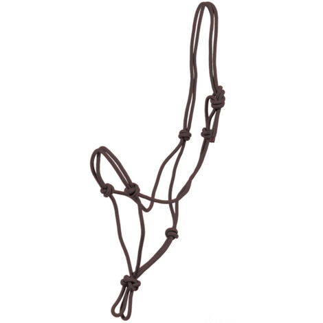 Cavezza Classic in nylon annodata - Rosso