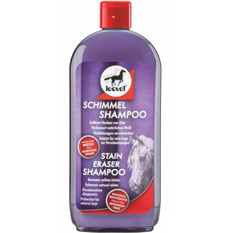 Milton shampoo antigiallo per cavalli bianchi e grigi Leovet detergente ...