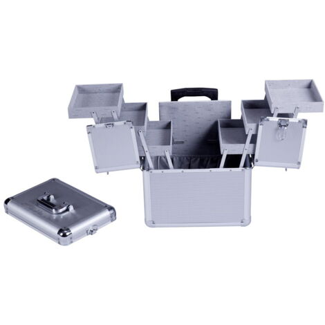 Valigetta professionale in alluminio portaoggetti