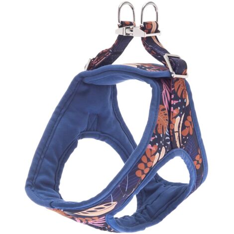 Pettorina in nylon e cotone linea Kami per cani: 50-60 cm - Arancione