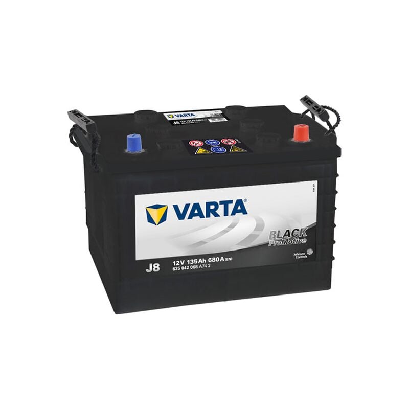 Batterie de démarrage Varta Promotive Black 12C135 J8 12V 135Ah / 680A