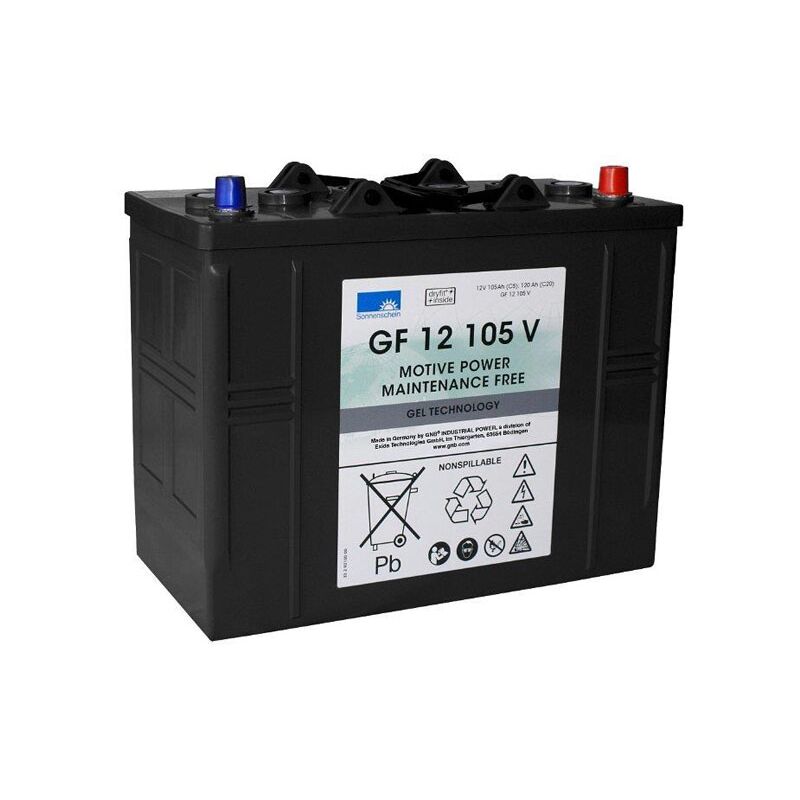 Batterie Gel SONNENSCHEIN GF V 12 VOLTS GF12105V H13D/WOR7 12V 120AH ...