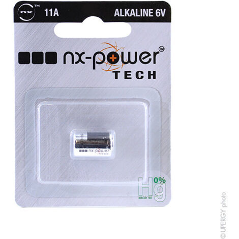 NX - Pile alcaline blister x1 11A Nx-Power Tech 6V 38mAh