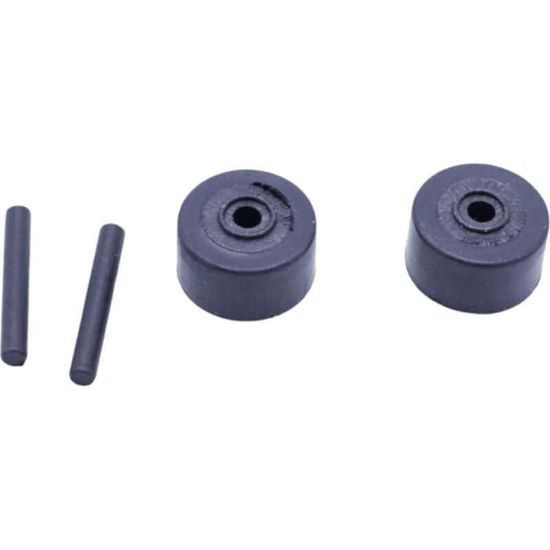 Ersatzteil - Rad-Set klein mit Achse + Rolle - - ELECTROLUX, AEG