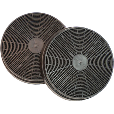 Ersatzteil - 2er Set Kohlefilter - - CANDY, ROSIERES, BRANDT, AYA, FAR ...