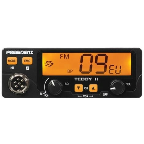 President STATION DE RADIO CB (AM/FM) ® TEDDY II - 120 canaux