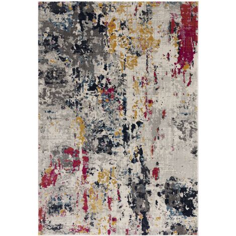 Nova Palette NV38 Abstract Rug for Modern Living Room, Bedroom, Luxury ...