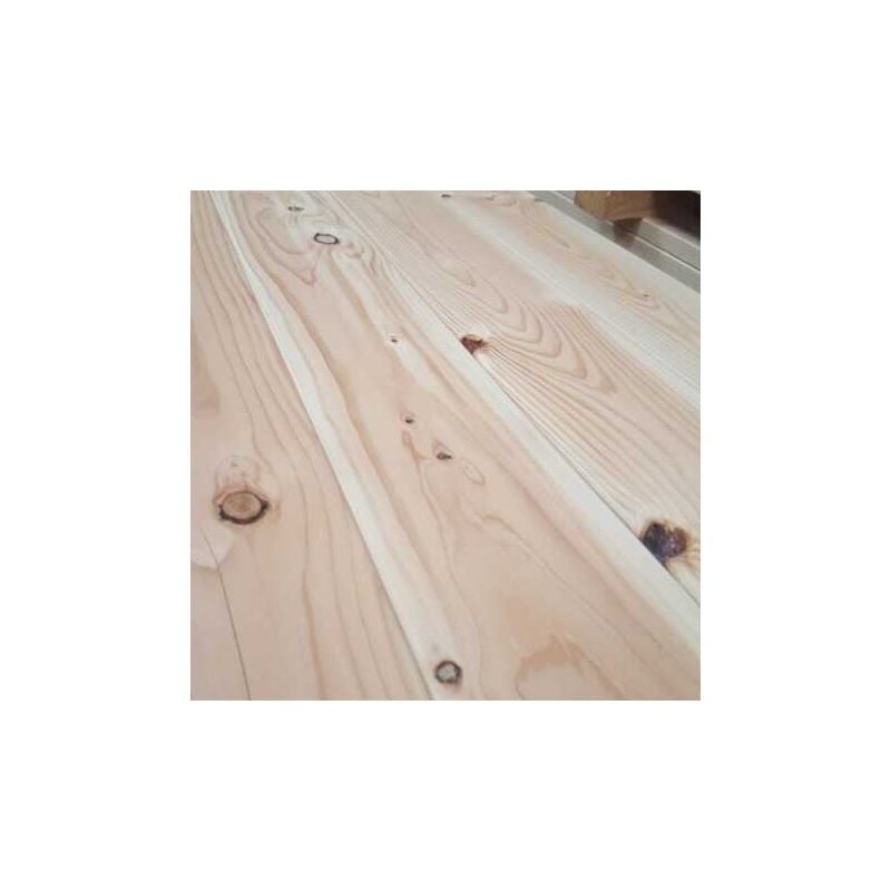 Lame de Terrasse Bois Lisse LINEO 28x145 Douglas - Qualité 2nd Choix ...