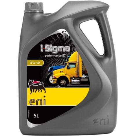 ENI 108087 - ACEITE MOTOR ENI I-SIGMA PERFORMANCE E7 15W40 , 5 LITROS