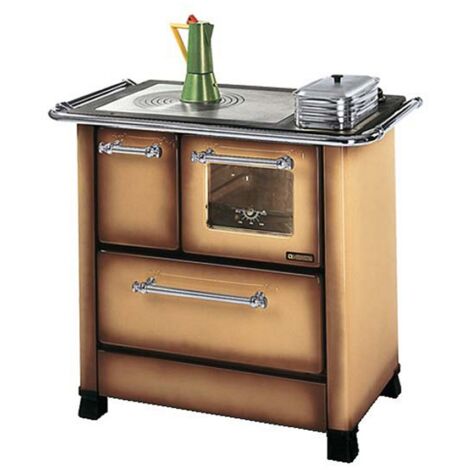 Stufa cucina nordica romantica 4,5 marrone sfumato dx - Nordica