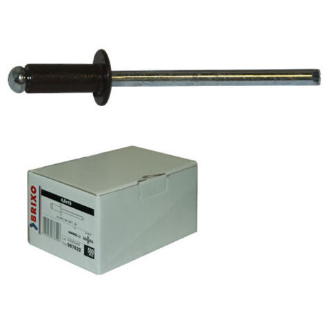 RIVETTI BRIXO ALLUMINIO TESTA DI MORO 4X10 CONF. 500 PZ