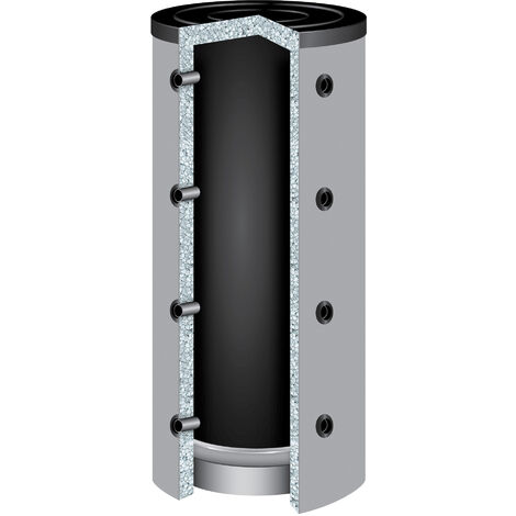 800 Liter TWL Pufferspeicher 90° P-800, ohne Wärmetauscher