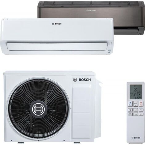 Bosch Single-Split-Klimagerät CLC8001i-Set 25E Außen- und Inneneinheit 2,5 kW weiß