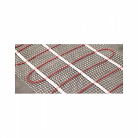 Elektro-Flächenheizung Fußbodenheizung unter Fliesen Elektro-Heizmatte 150 W 4,5 m²