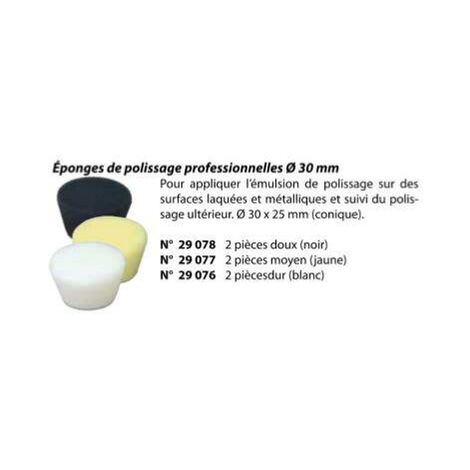 Eponges de polissage professionnelles diam 30mm - Proxxon - choix : 2 ...