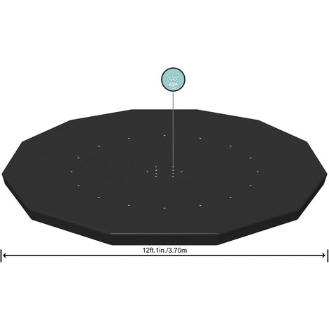 Bestway® Ersatzteil Abdeckplane (schwarz) für Power Steel™ und Steel ...