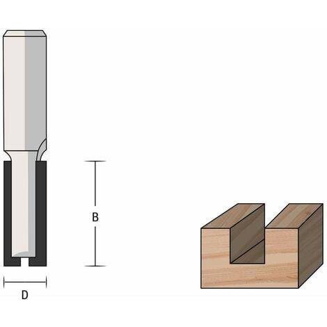 FAMAG Nutfräser HM 12x20x51mm, Schaft 6mm - 3107.612