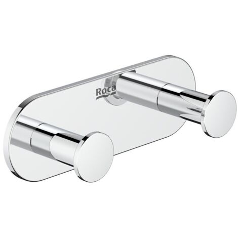 Percha doble CROMADO - ROUND HOTELS ROCA