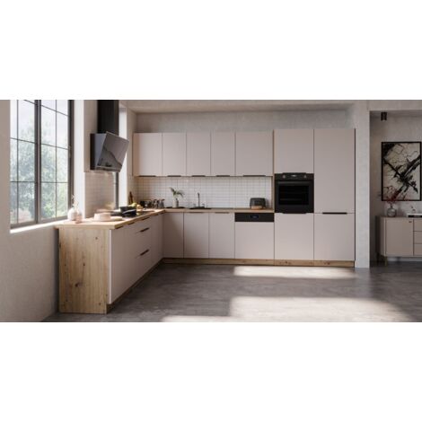 Winkelküche SOLANO 290x350 cm Küchenzeile Eckküche Einbauküche Küche ...