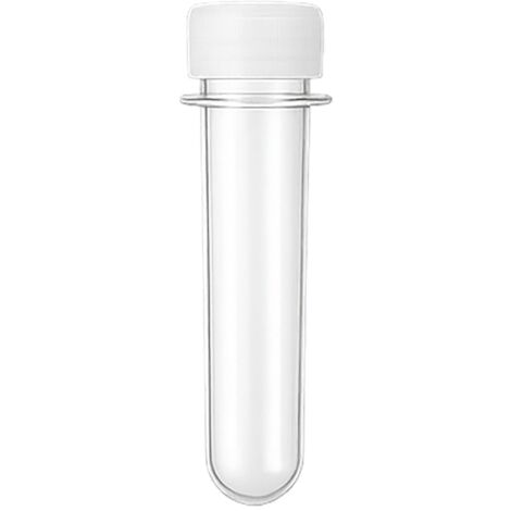 BURI 1000x Petlinge mit weißem Deckel Geocaching Behälter 12cm x Ø2,3cm ...