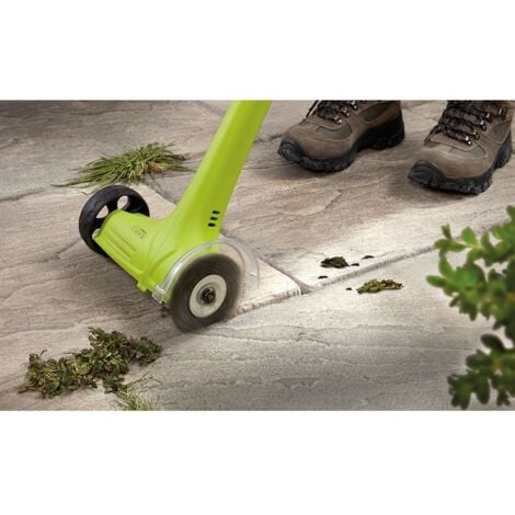 Electric Weed Sweeper Clears Drives Patios and Paving of Weeds Moss and ...