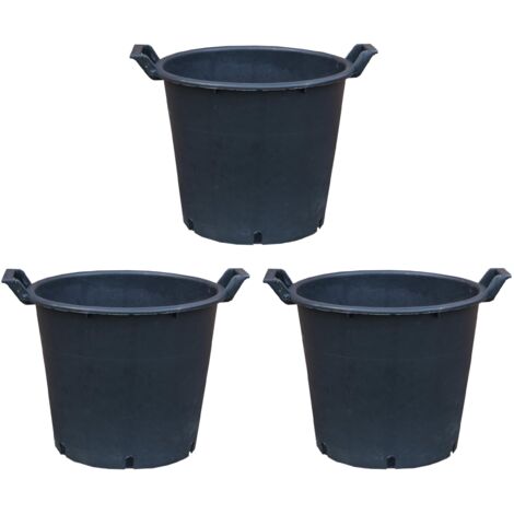 30L Heavy Duty Large Pot - 3 x Planter