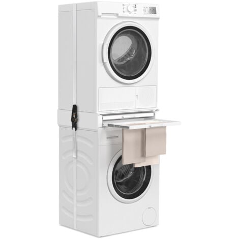Kit de superposition universel lave linge et sèche linge avec tablette ...
