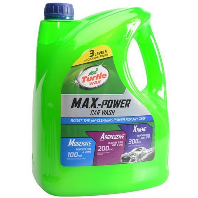 Turtle Wax M.A.X.-Power Car Wash Shampoo 4 litre TWX53284