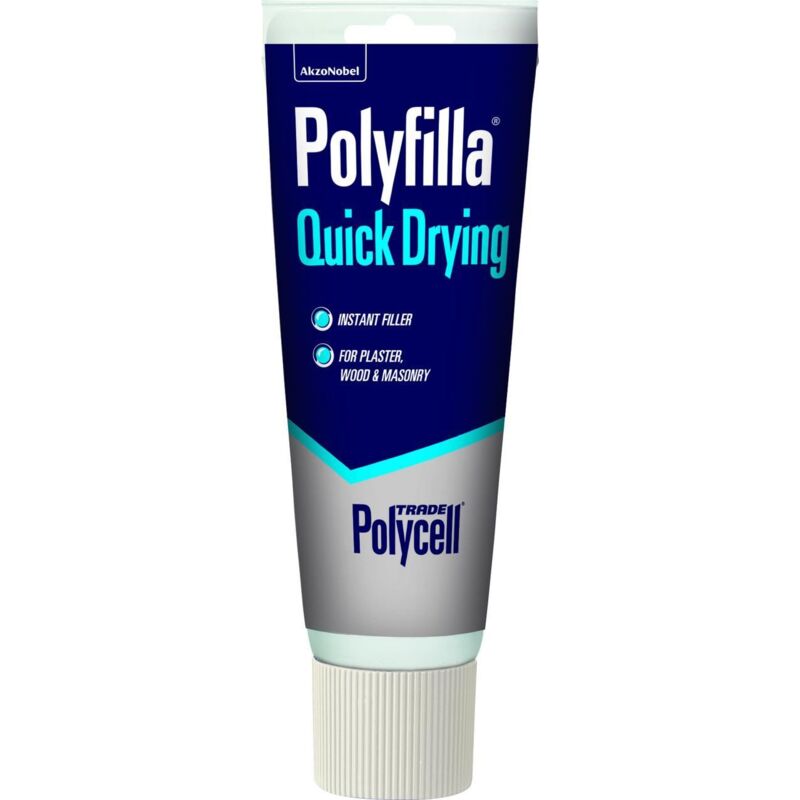 Polycell Trade Quick Dry Polyfilla Tube 330g PLCTQDT330