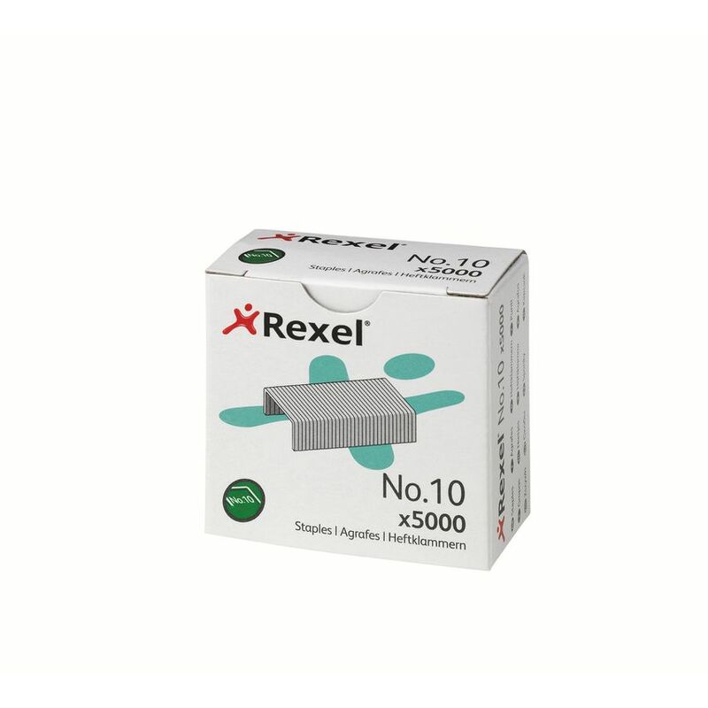 Rexel No 10 4.5mm Staples (Pack 5000) 06005