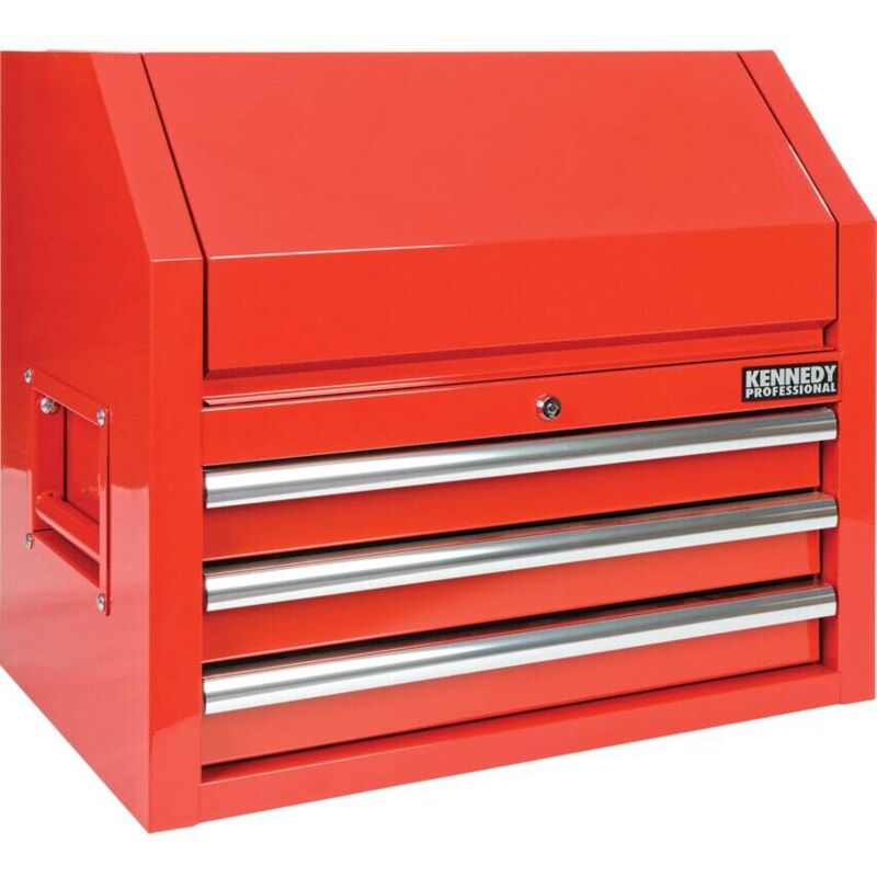 Kennedy 3-Drawer Extra Heavy Duty Tool Chest with Large Top Compartment