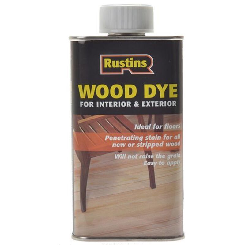 Rustins Wood Dye Walnut 250ml RUSWDW250