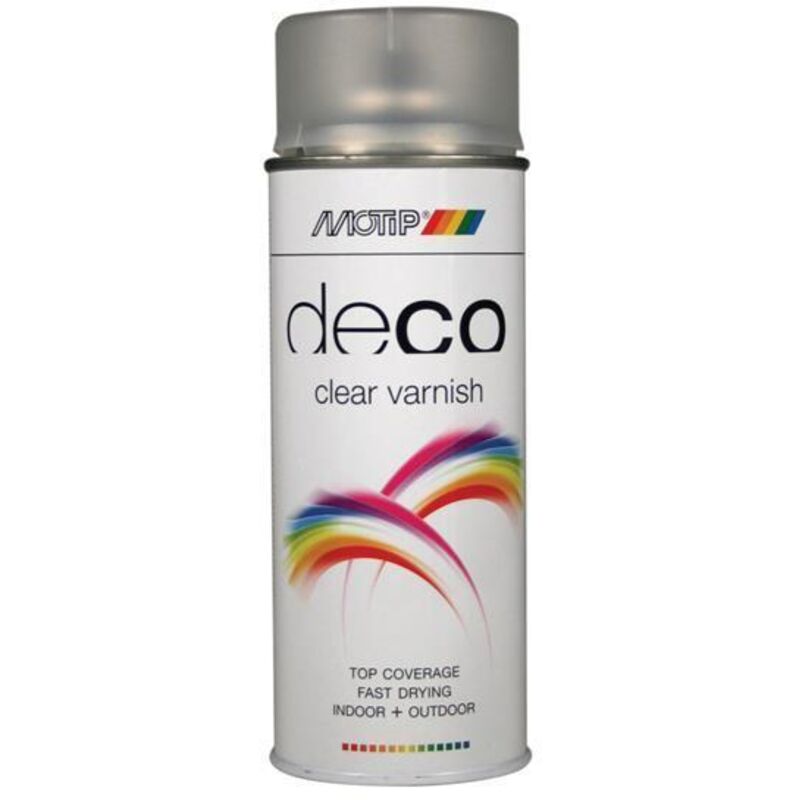 MOTIP Deco Spray Clear Lacquer Satin Matt 400ml