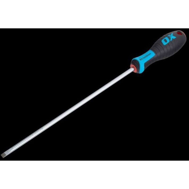 OX Tools OX Pro Slotted Parallel Screwdriver 200 x 5.5mm
