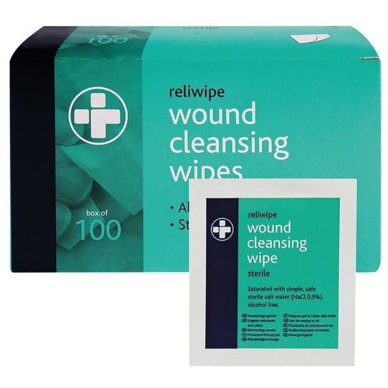Reliance Medical Reliance Medical Reliwipe Wound Cleansing Wipes (Pack ...
