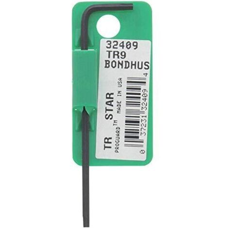 Bondhus TR9 Tamper Proof TORX Key, TX9, 32409