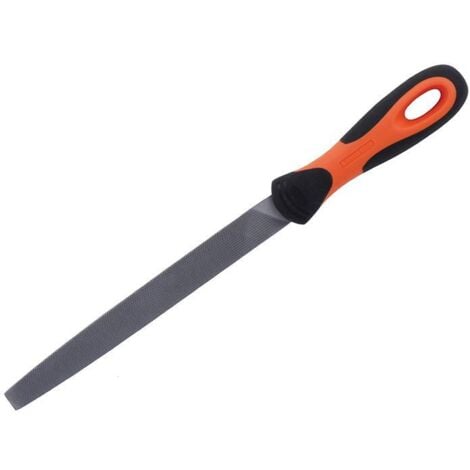 Bahco 1-110-08-1-2 ERGO Handled Engineering Flat Bastard File 200mm ...