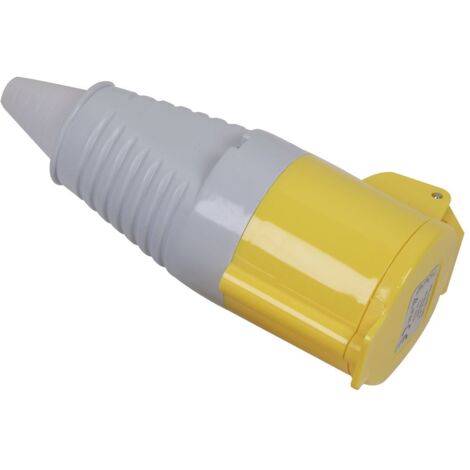 Sealey Yellow Socket 110V 16A