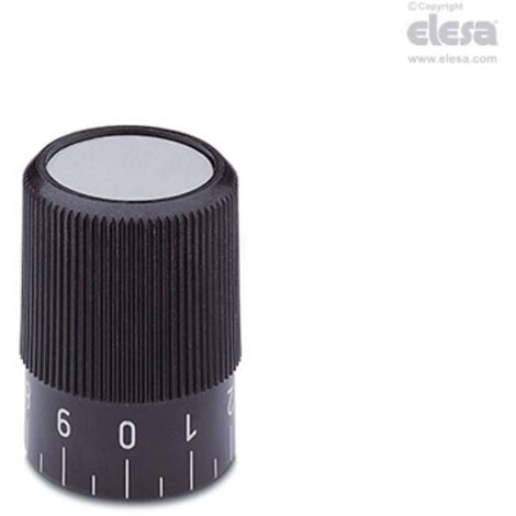 ELESA Control knurled knob-IZP.25 N-6+GS-10/20