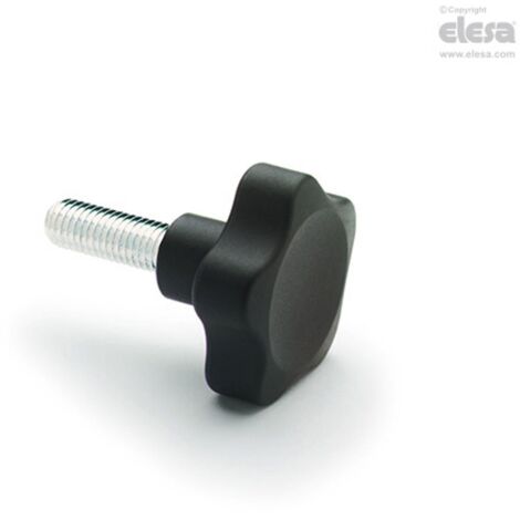 ELESA Solid lobe knob-VC.692/32 p-M6x10