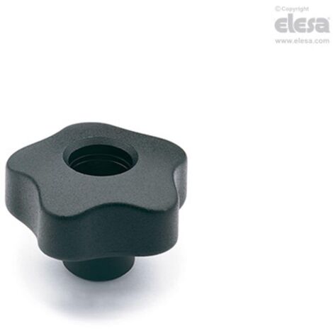 ELESA Lobe knob-VCT.50 FP-M12
