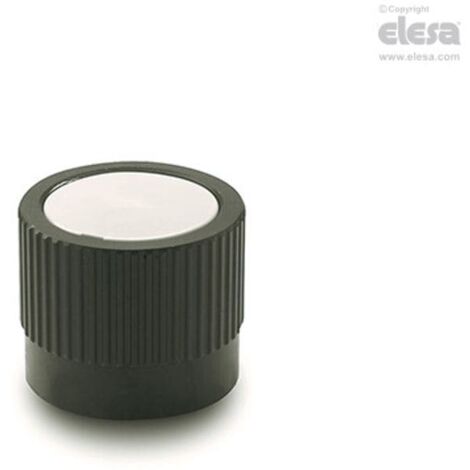 ELESA Knurled control knob-GN 726.1-22-B5-B-1
