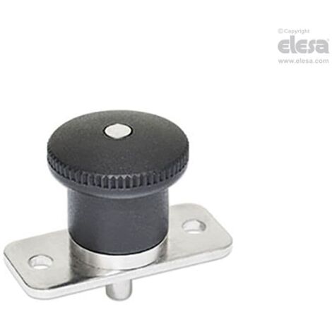 ELESA Flanged mini indexing plunger-GN 822.9-5-12-B
