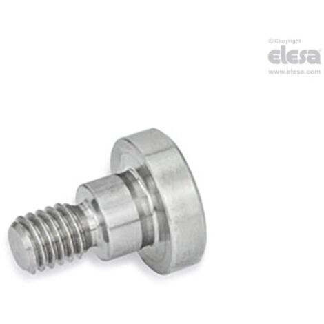ELESA Shoulder screw with collar-GN 732.1-M5-6-7-NI
