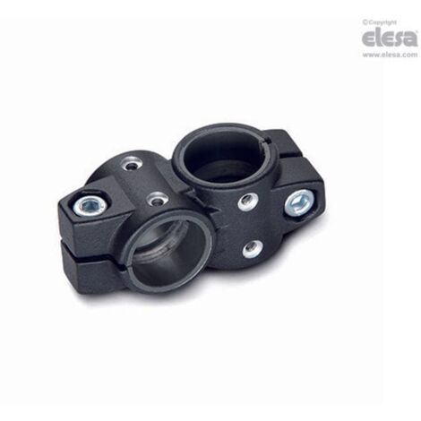 ELESA Two-way Connecting Clamp-GN 132.2-G40-G40-2-SW