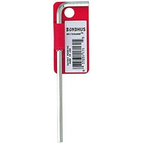 Bondhus HL3mmLB Briteguard Hex Key, 3mm, 17156