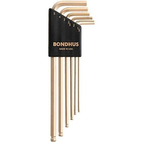 Bondhus BLX6mmG GoldGuard Set 1.5mm-5mm, 38046