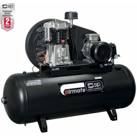 SIP SIP TN7.5/270 Belt Drive Compressor