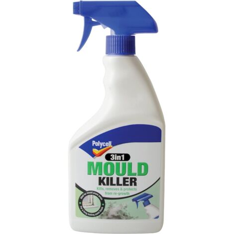 Polycell 3 in 1 Mould Killer 500ml Spray PLC3I1MKSPRY