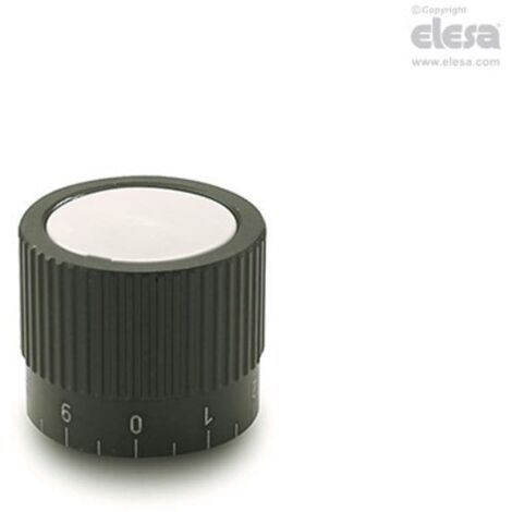 ELESA Knurled control knob-GN 726.1-34-B6-S-1